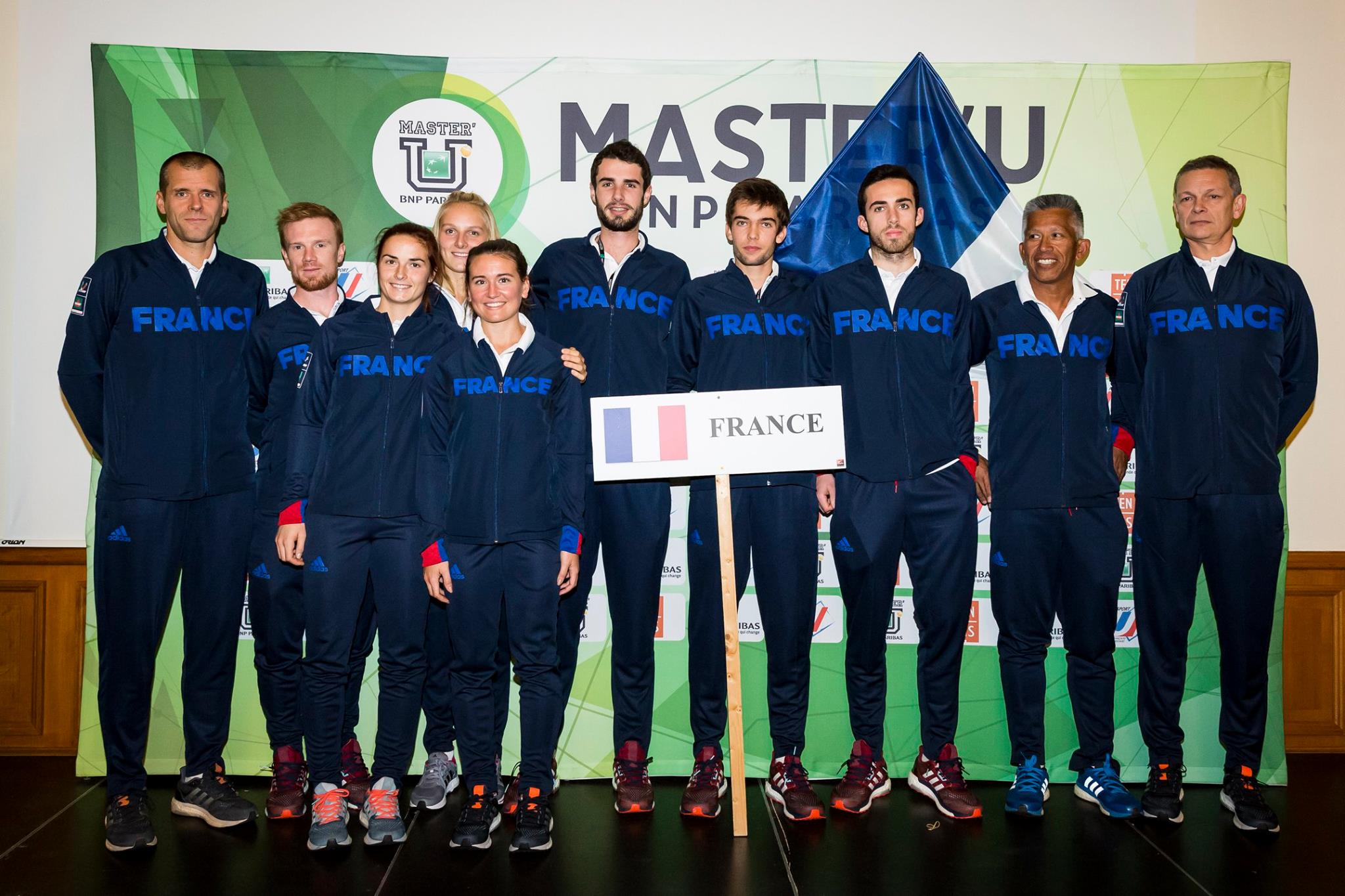 France, team spirit - Master'U BNP Paribas